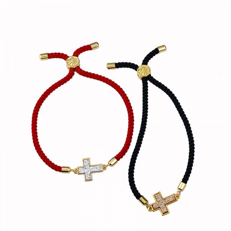 Matching Cross Bracelets